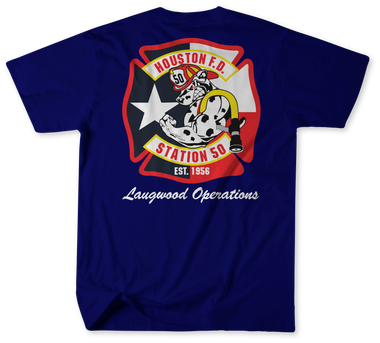 Houston Fire Department Station 50 Shirt