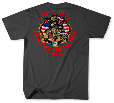 USAF Prime Beef Fire Fighter Shirt