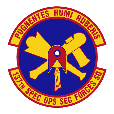 137th Security Forces Squadron Shirt