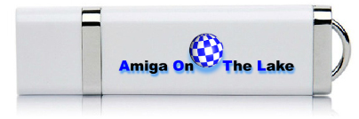 Amiga On The Lake USB thumb drive.