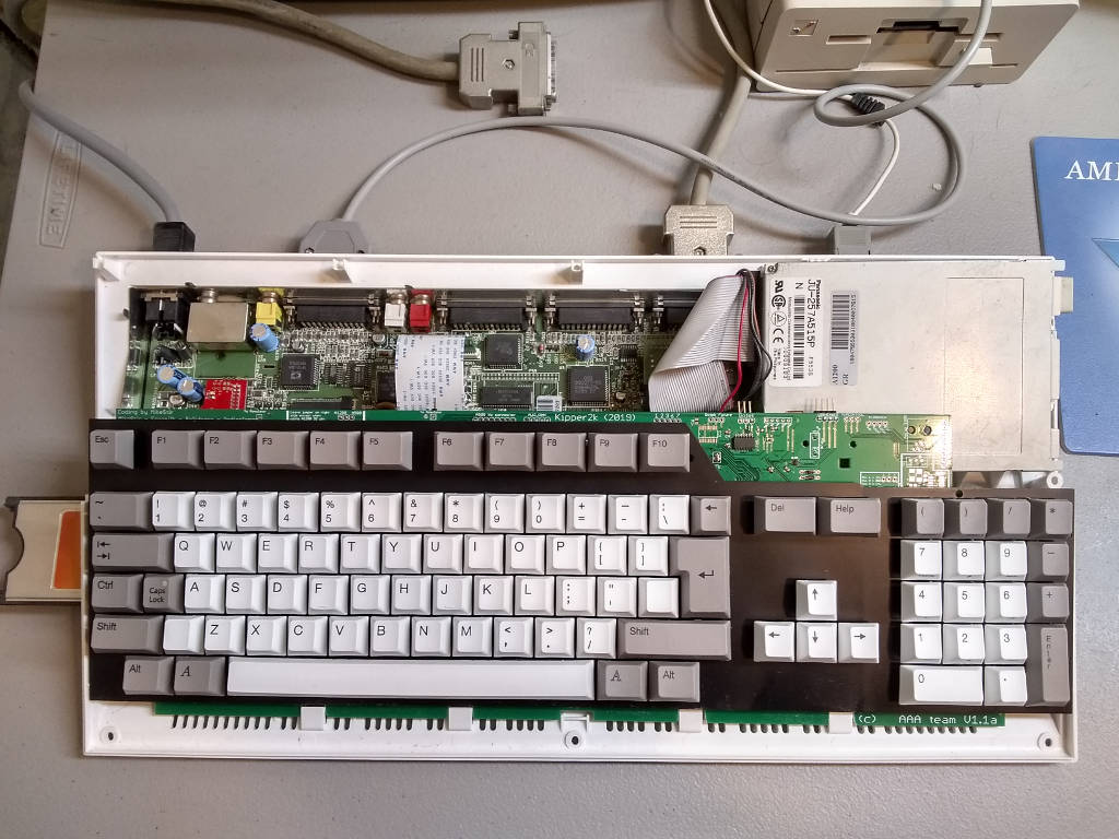 Kipper2k MX A500/A1200 replacement keyboard project progress update. - Amiga On The Lake LLC