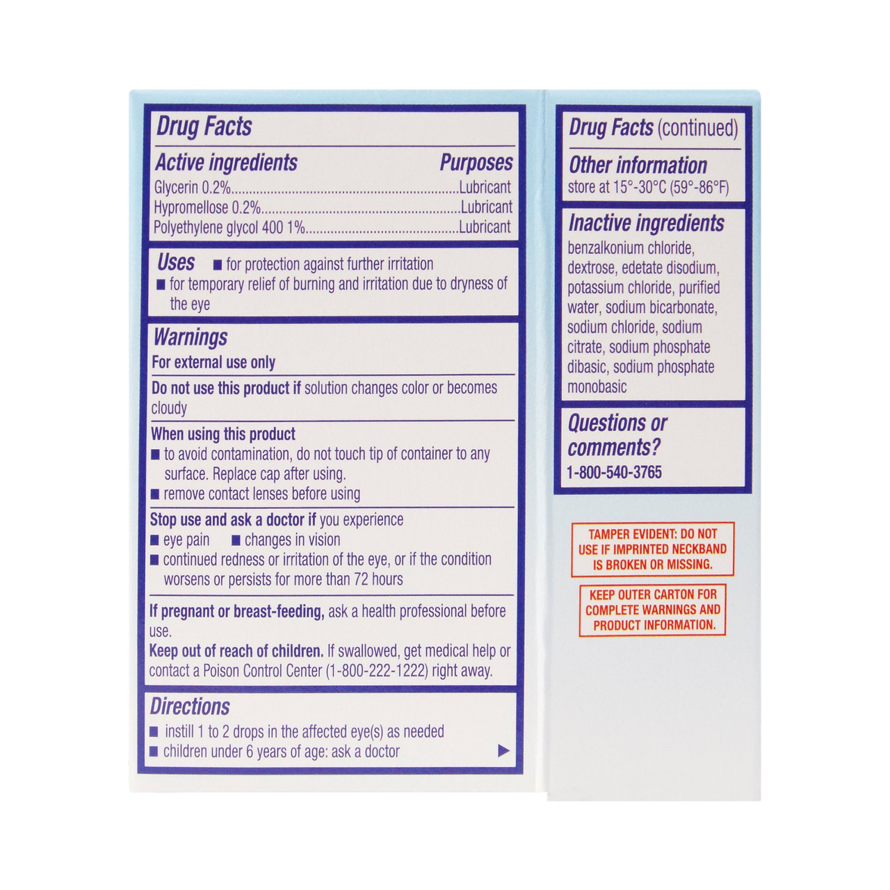 Eye Lubricant Eye Drops