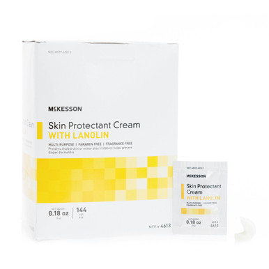 Skin Protectant Mckesson 5 Gram Individual Packet Unscented Cream ...