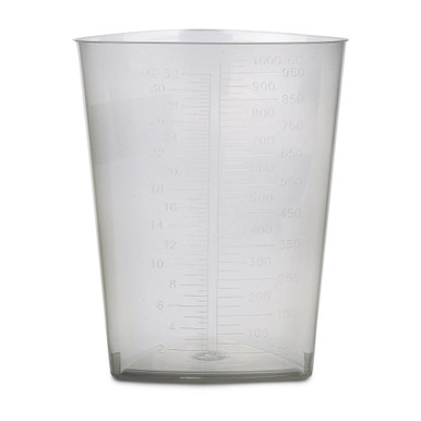 Graduated Container McKesson Triangular Polypropylene 1,000 mL (32 oz ...