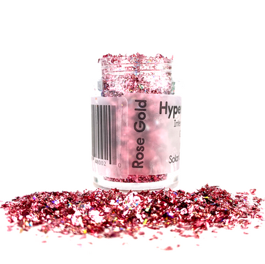 Hyper Holo® Flakes - Rose Gold - SolarColorDust.com