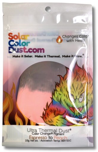Ultra Thermal Dust® 86ºF - Espresso to Peach - Heat Sensitive - Color ...