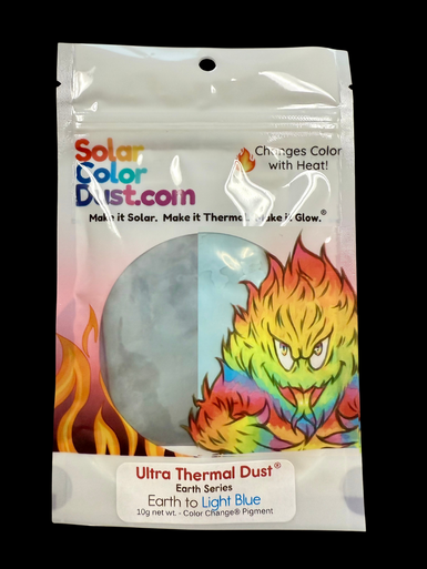 Ultra Thermal Dust® 86ºF - 'Earth Series' - Earth to Light Blue - Heat ...