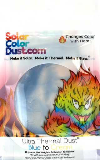 Ultra Thermal Dust® 86ºF - Blue to Cream - Heat Sensitive - Color ...