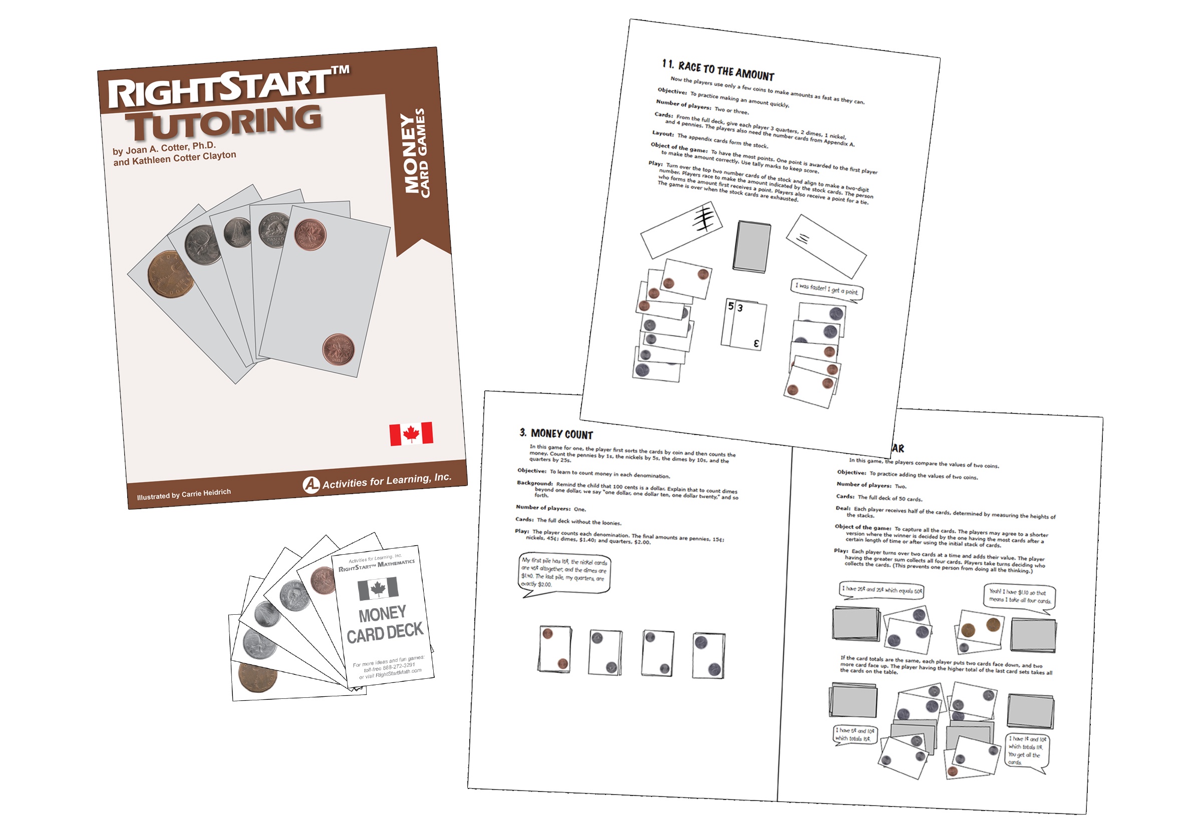 RightStart™ Tutoring Money Games Kit - RightStart™ Mathematics by ...