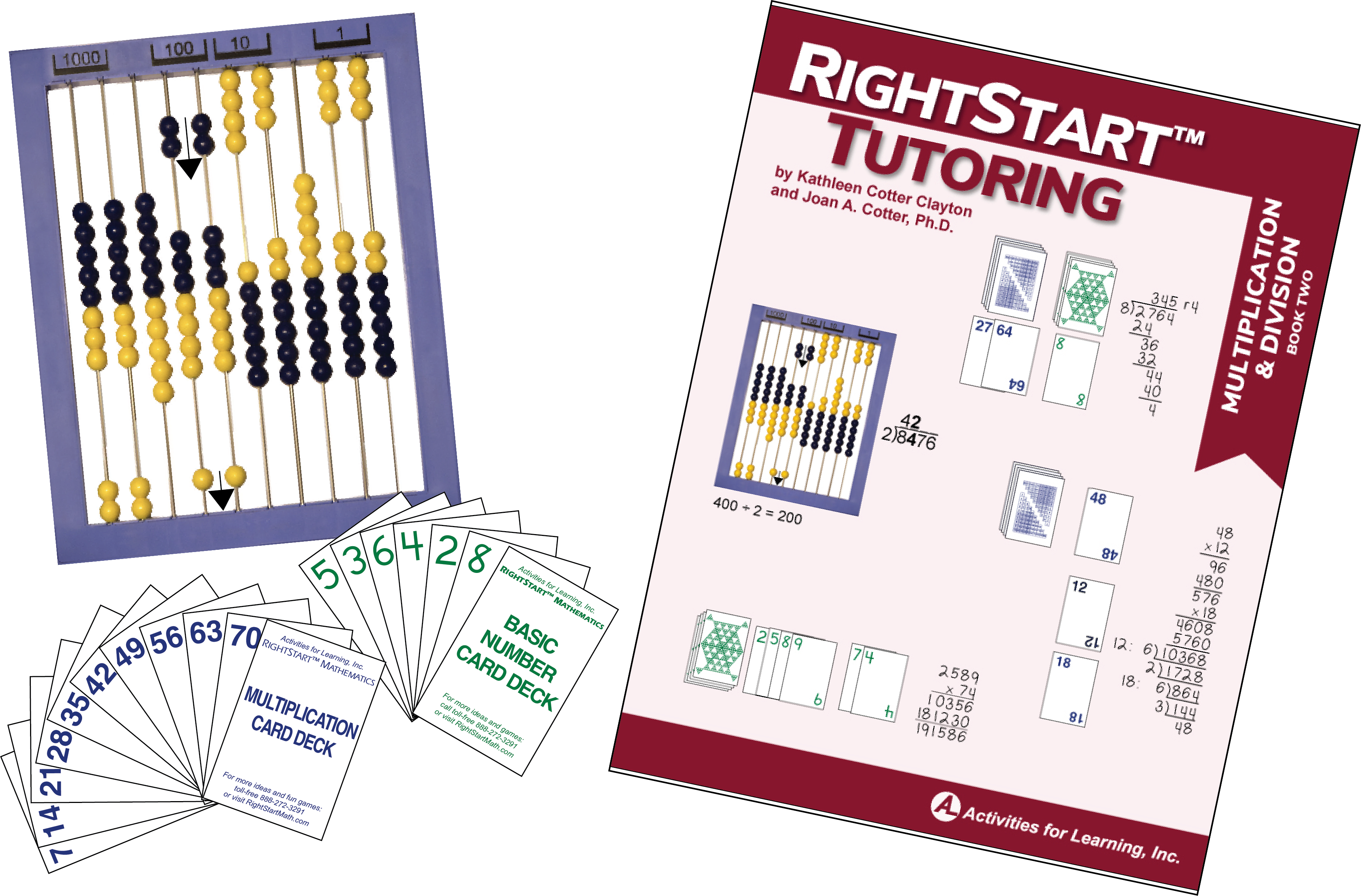 RightStart™ Tutoring Multiplication & Division Book Two Kit ...