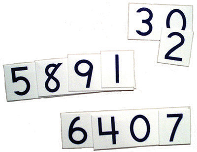 Place Value Cards - RightStart™ Mathematics by Activities for Learning