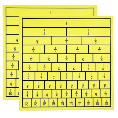 Laminated Fraction Chart - RightStart™ Mathematics by Activities for ...