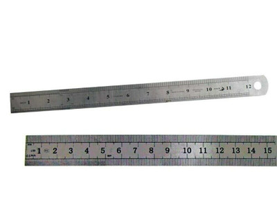 Stainless Steel Ruler 30cm/12" | RU0030 - Yu Yo The Artists' Place Inc.
