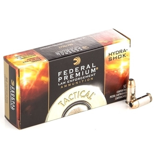 Federal P9HS1G1 Premium Law Enforcement 9mm Luger 124 gr Hydra-Shok ...