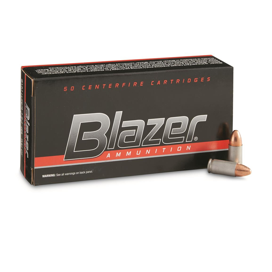 *ALUMINUM CASING* CCI 3460 Blazer 9mm Luger 124 gr Total Metal Jacket ...