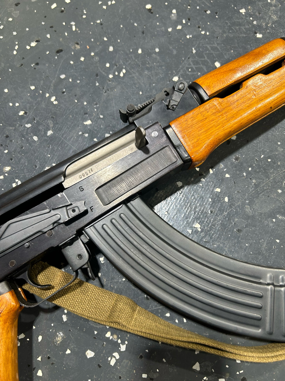 China Norinco Mak-90 Milled Factory 386 Double Underfolder AK-47 7.62x39 - MadisonGuns.com
