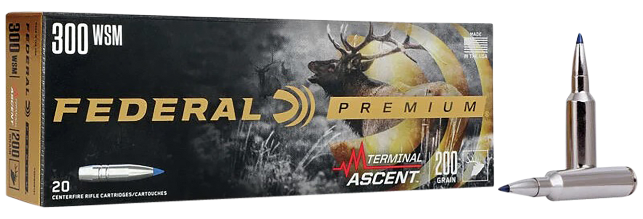 Federal Premium Terminal Ascent 300 WSM 200 gr Terminal Ascent - 20rds