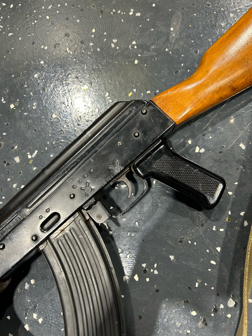 Cool Egyptian Maadi AK-47 7.62x39 Rifle W Reverse Dong