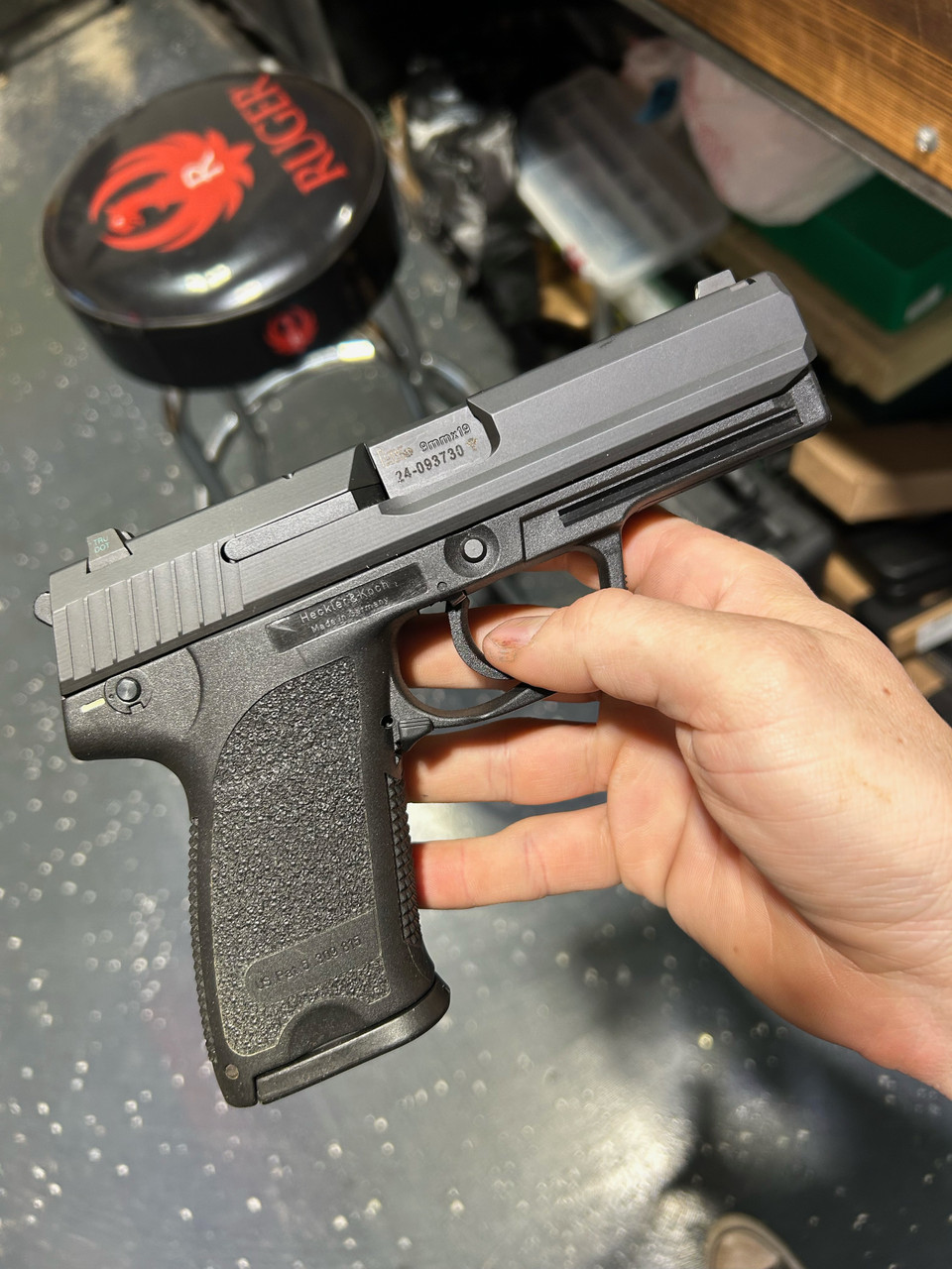 USED HK USP 9mm Pistol 1 Magazine - Excellent Shape No Box ...