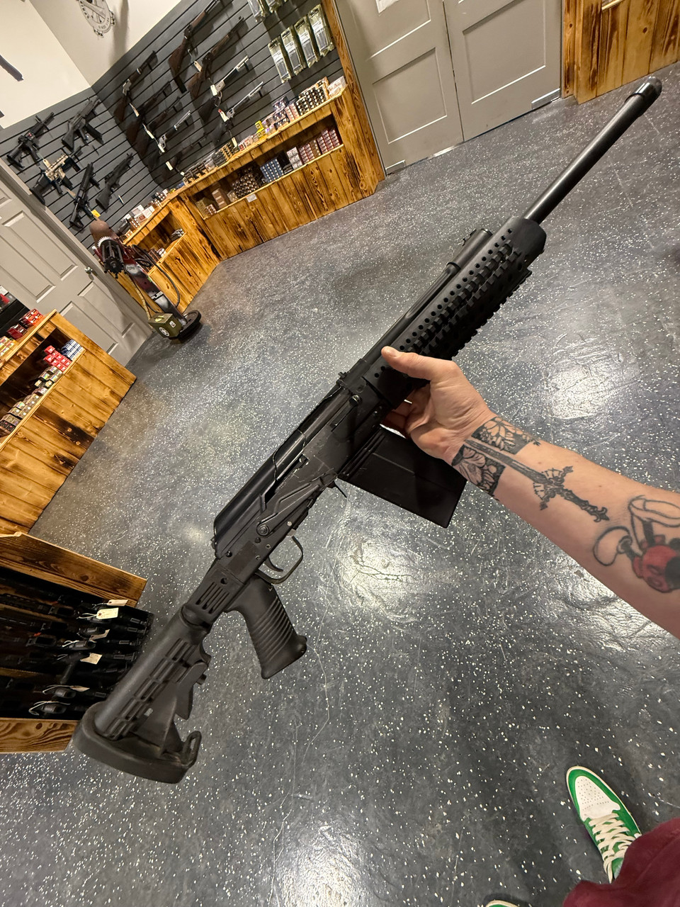 USED Russian Saiga 12 Semi Auto Shotgun - Unconverted - MadisonGuns.com