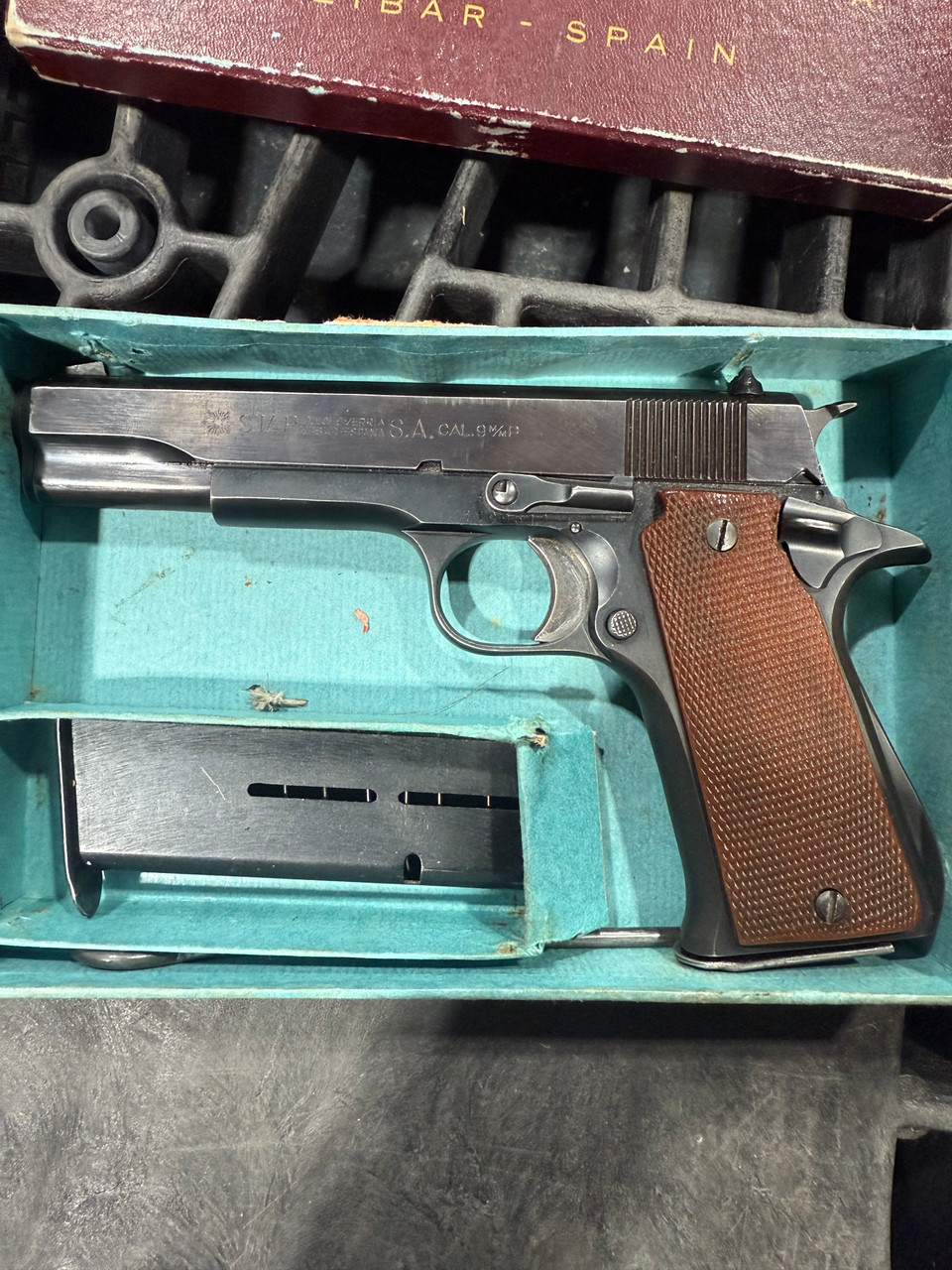 USED Star Modelo Super 9mm 1911 Style Pistol With Box - MadisonGuns.com