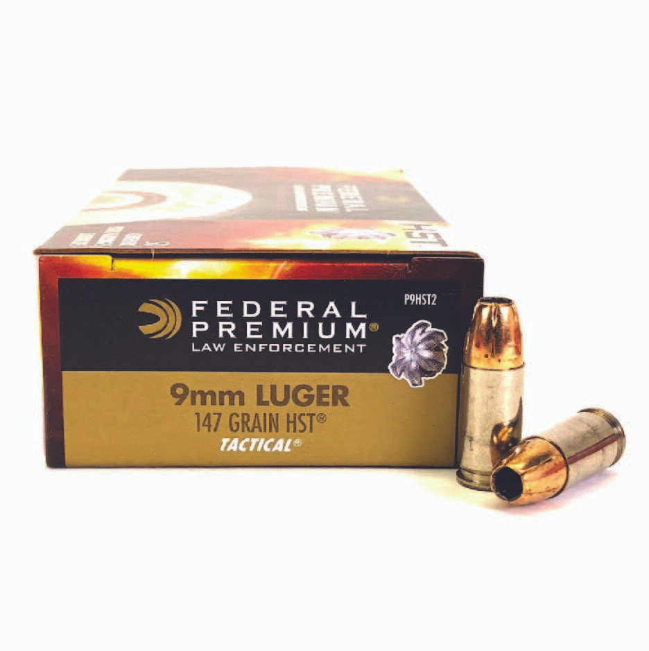Federal P9HST2 Premium Personal Defense 9mm Luger 147 gr HST Jacketed ...