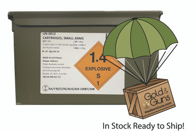 ADI F1 5.56mm 62gr FMJ M2A1 (SS109/M855 Type) Bulk packed - 900rd