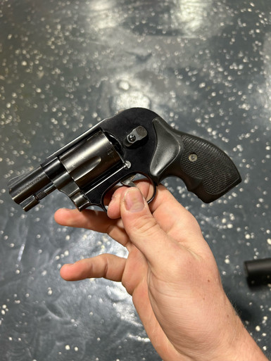 USED Smith & Wesson 38-2 Airweight Snub Nose 38 Special Revolver ...