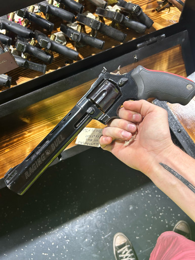 USED Taurus Raging Bull 44 Magnum Used Blue Revolver - MadisonGuns.com