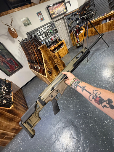 USED FN Scar 17 FDE Belgium Made 308 Rifle W Vortex Viper 4-16X