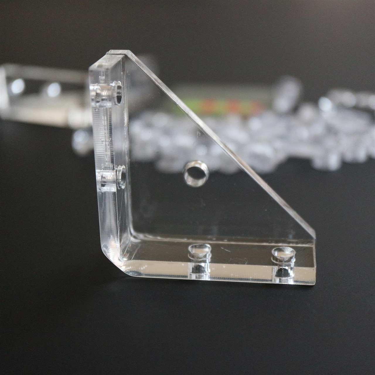 4x v3, 5mm thickness, Brackets, Polished Clear Acrylic + 20x M5 Bolts ...