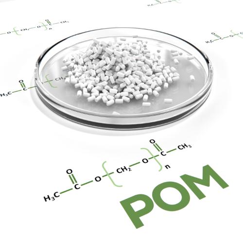 POM: Low Friction, Dimensional Stability and Strength - Caterpillar Red