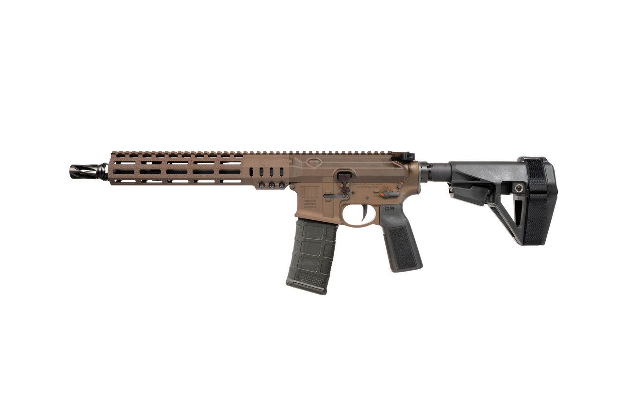 SONS OF LIBERTY GUN WORKS 11.5" MK1 CAR P3 BARREL PISTOL - ANODIZED FDE