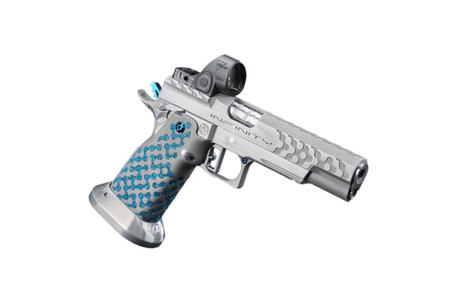 INFINITY FIREARMS INDIGO WITH TRIJICON SRO