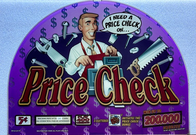 IGT Price Check 19 Inch Round Top Glass - Casino Network Inc