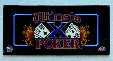 IGT Ultimate X Poker 19 Inch Belly Glass - Casino Network Inc
