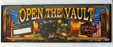 WMS Open The Vault Slant Top glass - Casino Network Inc