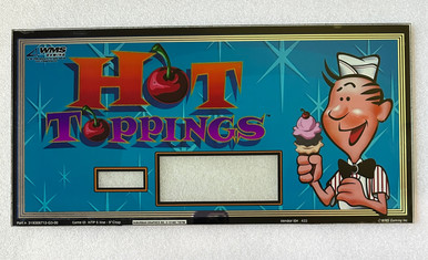 WMS Hot Toppings Top Glass - Casino Network Inc