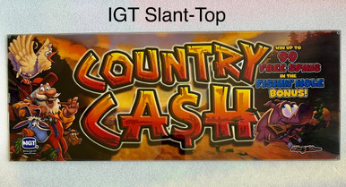 IGT Country Cash Slant Top Glass - Casino Network Inc