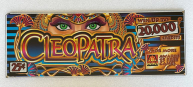 IGT Cleopatra 17 Inch Chop Top Glass - Casino Network Inc