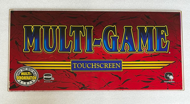 IGT Gameking Multi Game Blue & Yellow Belly Glass - Casino Network Inc