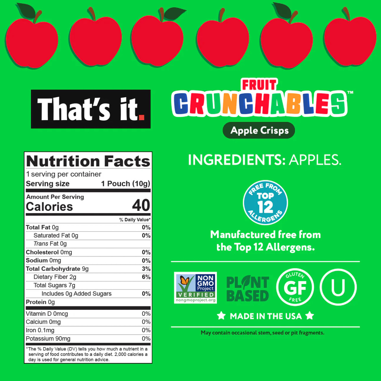 Peanut Free Tree Nut Free Gluten Free GMO Free Dairy Free Vegan ...