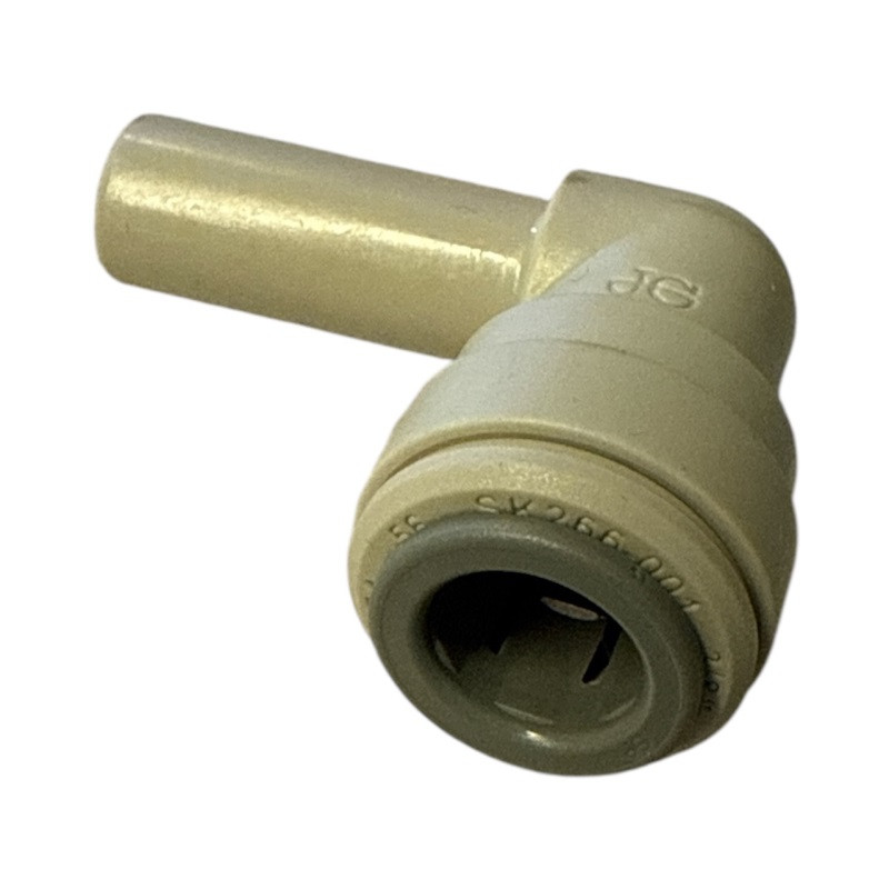 Elbow Union Fitting, 3/8'' Quick Connect x 3/8'' Stem