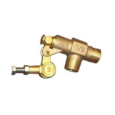 1/2" Brass Float Valve - NS Corporation - B2B