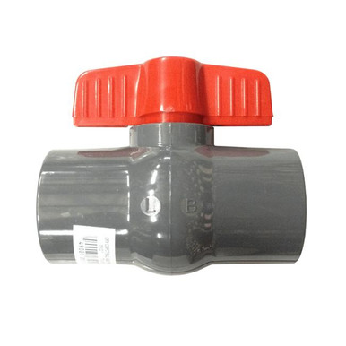 1-1/2" Ball Valve, TXT, PVC Durable Parts at N/S Wash