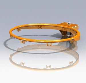 10-1/4" Mini Pro Break-Away Rim - JustInTymeSports