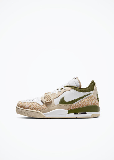 Air Jordan Legacy 312 Low PSG - Sandrift/Hemp-White-Rough Green