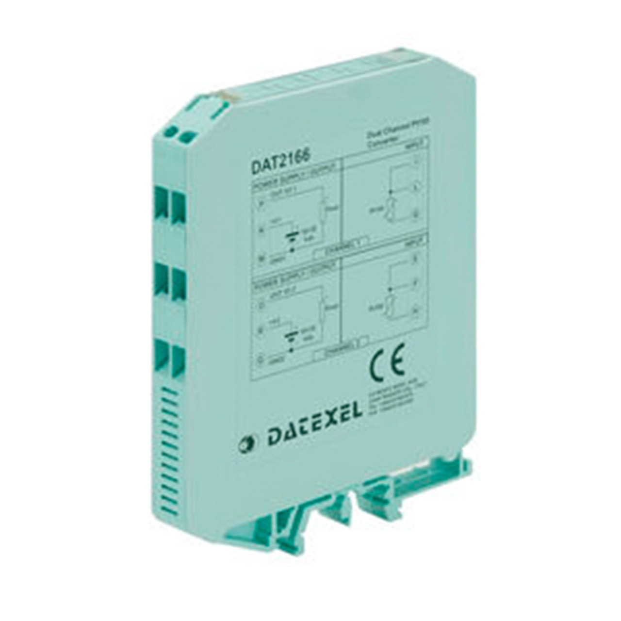 Datexel Signal Converter Dual Rtd Input Analog Output Dat2166