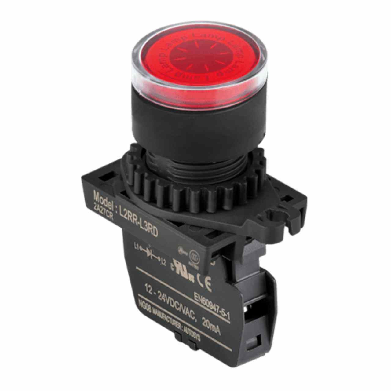 Pilot Light 1 AC/DC Rated Voltage, Modular Type - L2RR-L3RDM - Dubai Sensor
