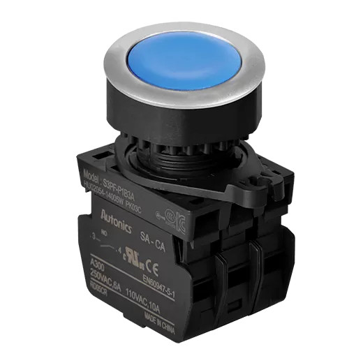 30 mm Push Button Switches S3PF Series - Autonics | Durable & Reliable